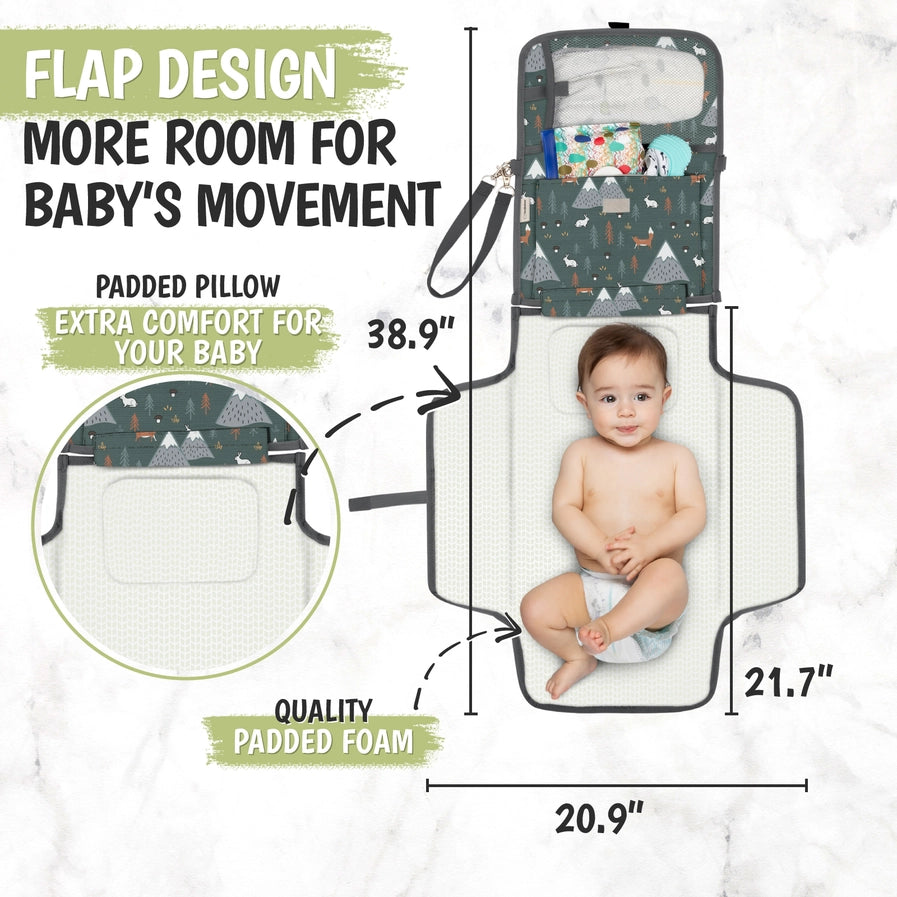 Portable Diaper Changing Pad – Shop Mimi's Boutique